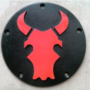 Raised Red Bull Skullcovers